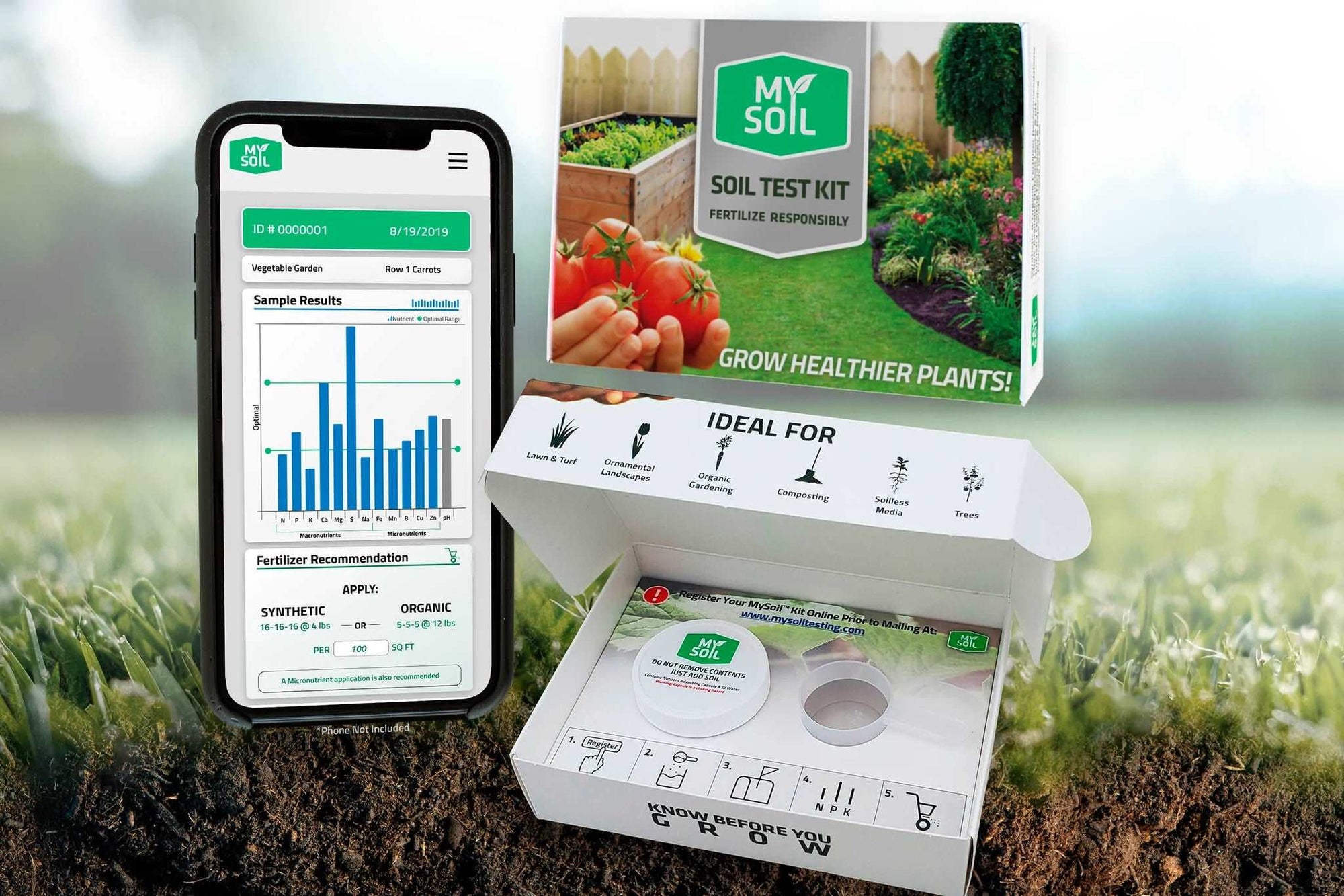 Soil Test Kit – DIY Grass Care